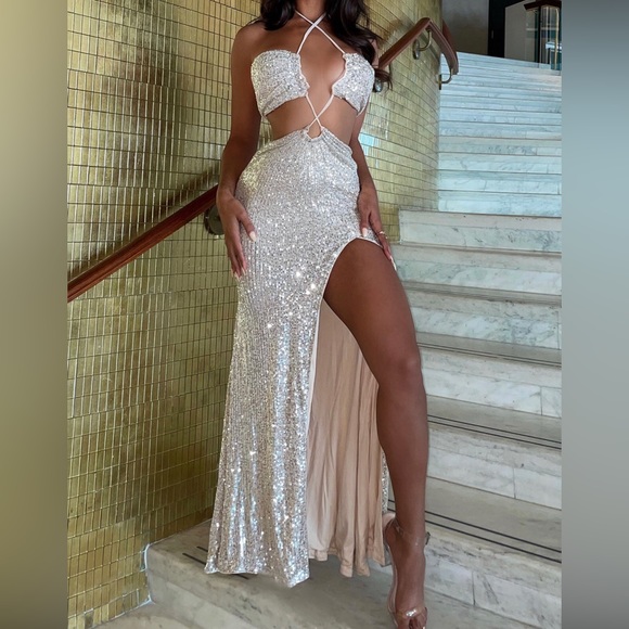 Fashion Nova | Dresses | Sequins Formal Dress | Poshmark